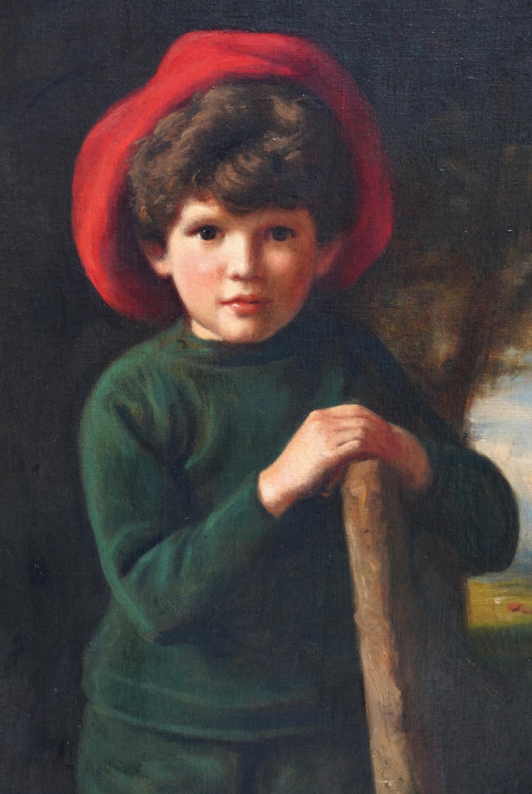 Edward Francis Wells - Portrait of Brian de Lolme Bullock - British ...