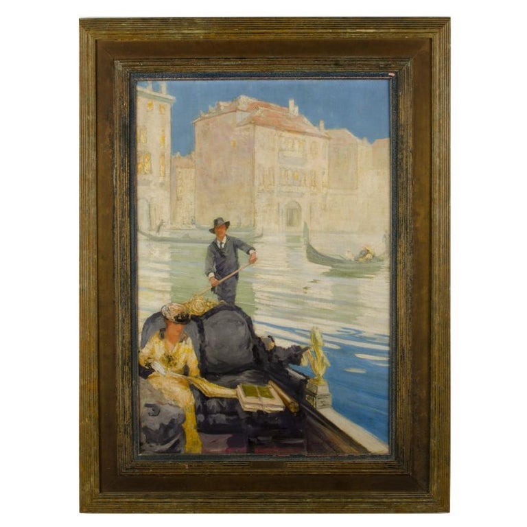 Edward Harry Handley Read, "Au the Way" Painting For Sale at 1stDibs ...