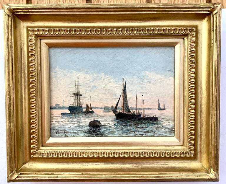 Edward Henry Eugene Fletcher - 19th century English Antique view of the ...