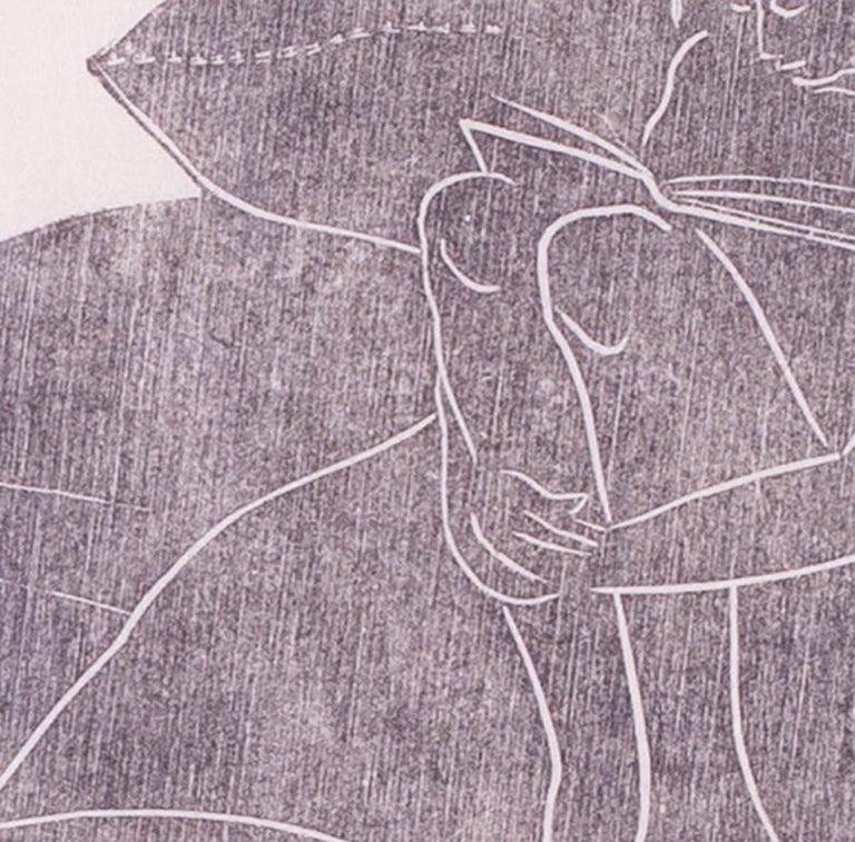 Edward Henry Gordon Craig - 20th Century Art Deco woodcut print by ...