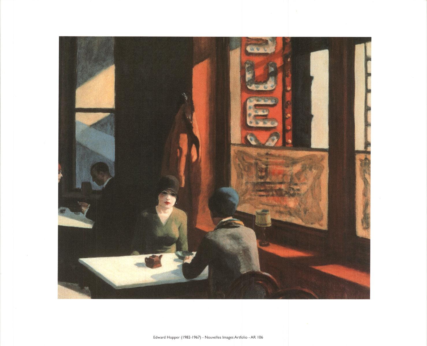 Edward Hopper 'Chop Suey' 1996- Vintage For Sale at 1stDibs