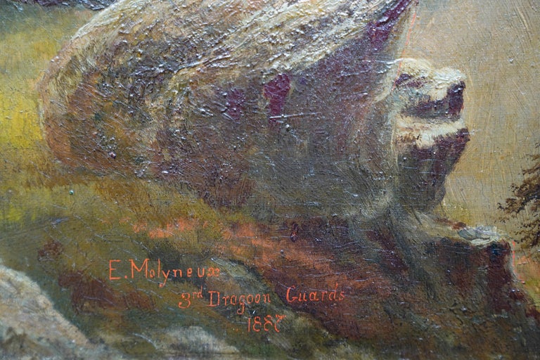 Edward Joseph Molyneux - Chakata Landscape, India - British Victorian ...