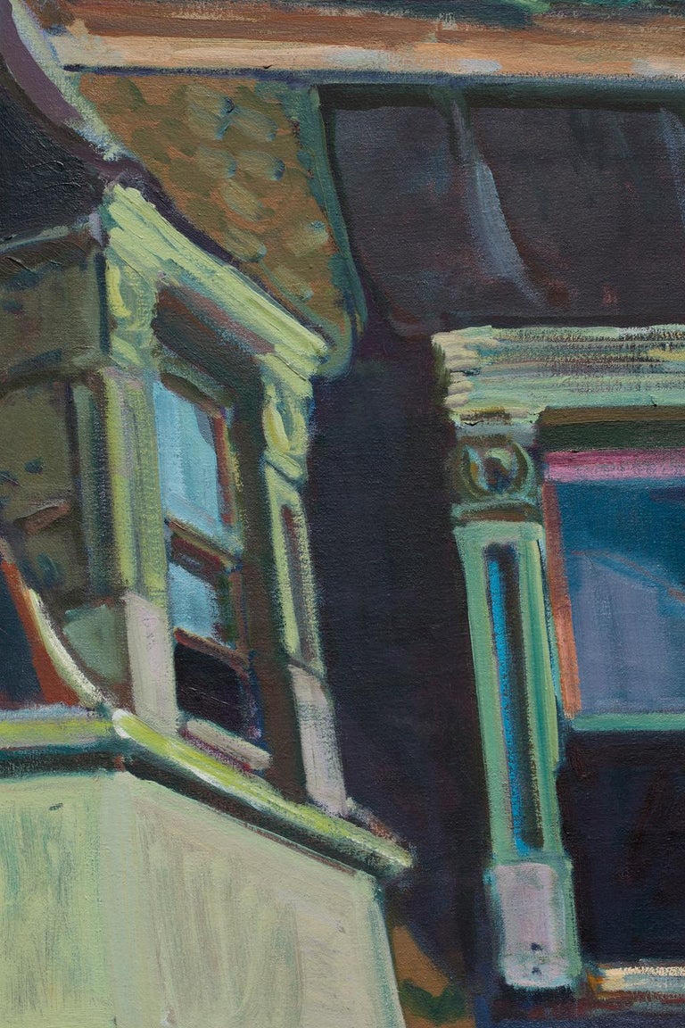 Edward Levine - Title Unknown, Acrylic on Canvas, Detroit Home For Sale ...