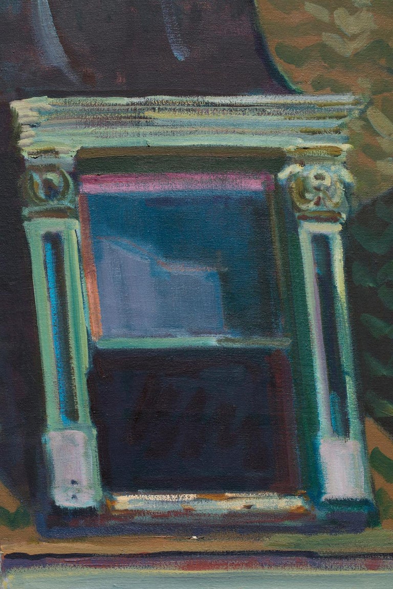 Edward Levine - Title Unknown, Acrylic on Canvas, Detroit Home For Sale ...