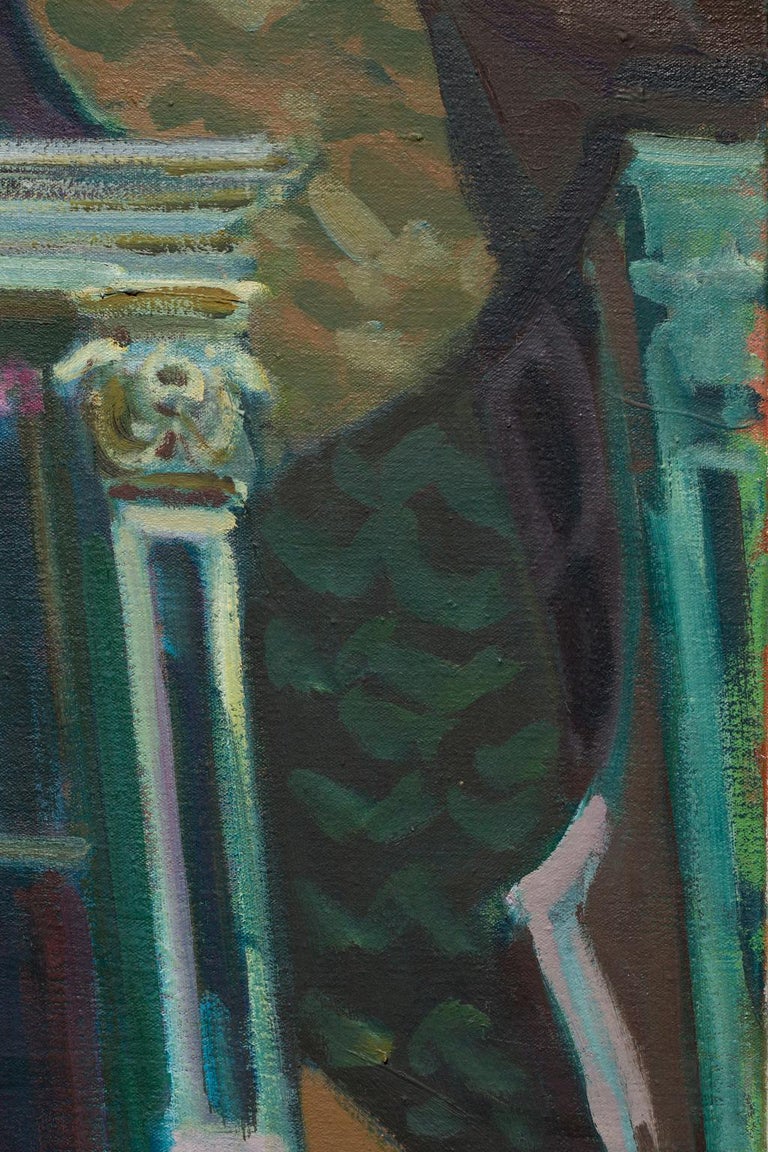 Edward Levine - Title Unknown, Acrylic on Canvas, Detroit Home For Sale ...