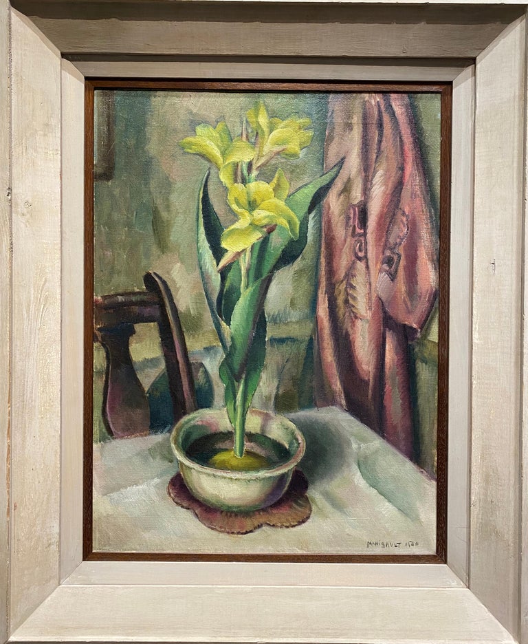 Edward Middleton Manigault - Yellow Canna Lillies, American Modernism ...