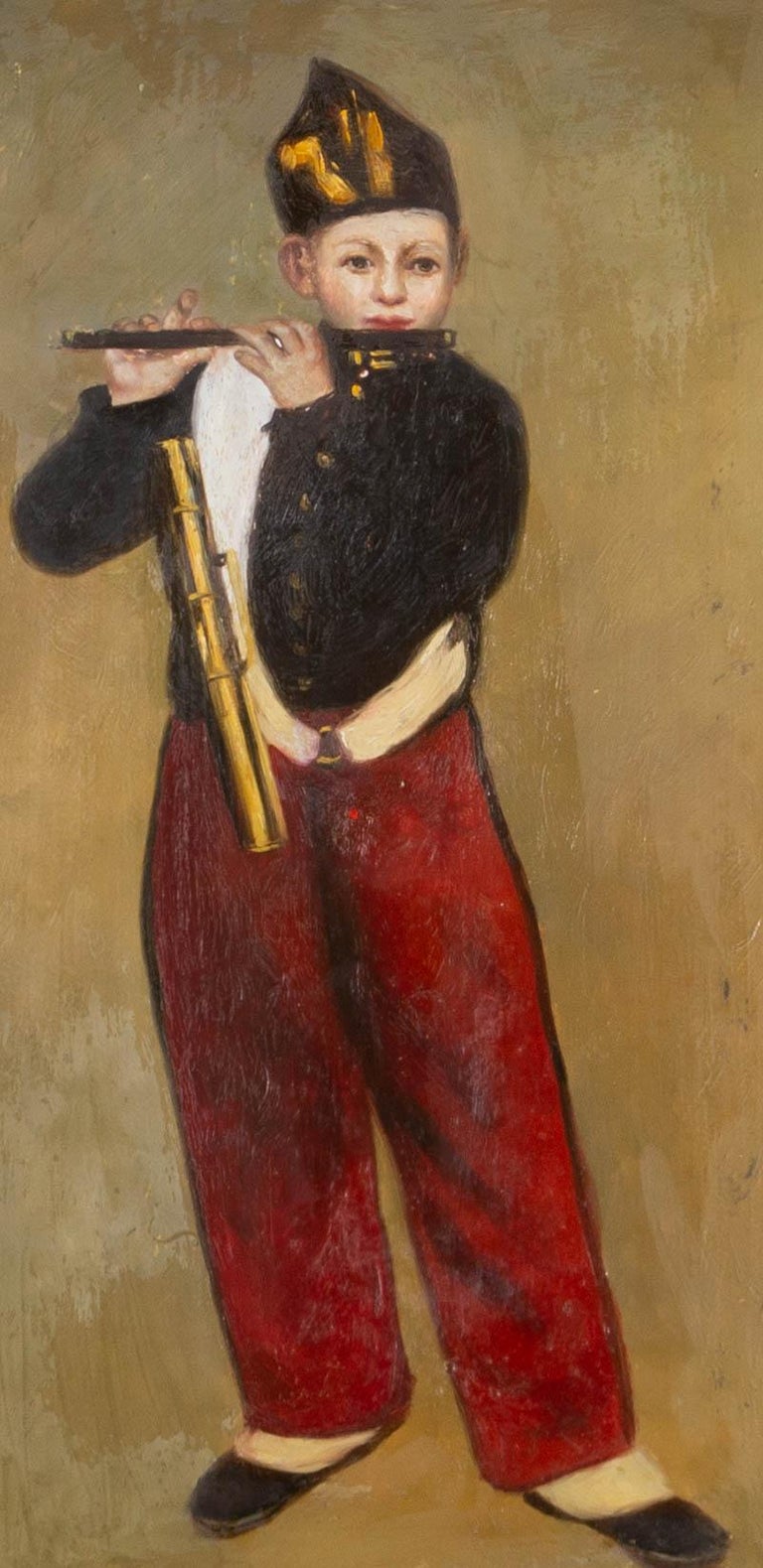 After Edward Millet - 20th Century Oil, The Fifer For Sale at 1stDibs