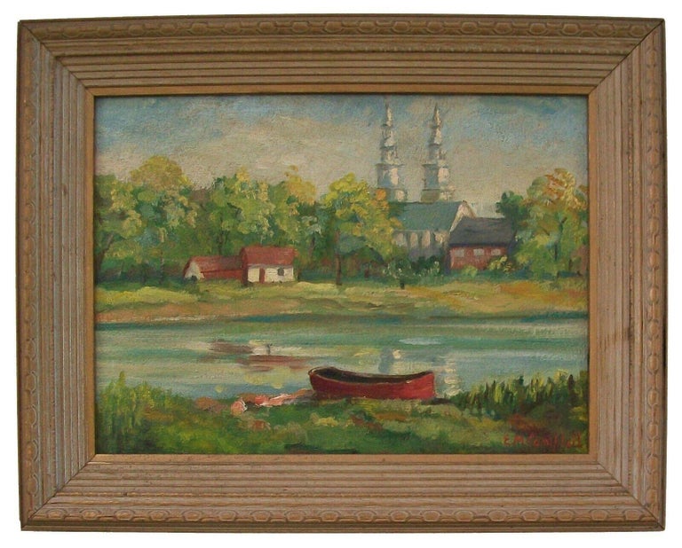 Edward Morton Campbell, Framed Landscape Painting, U. S., Late 19th ...