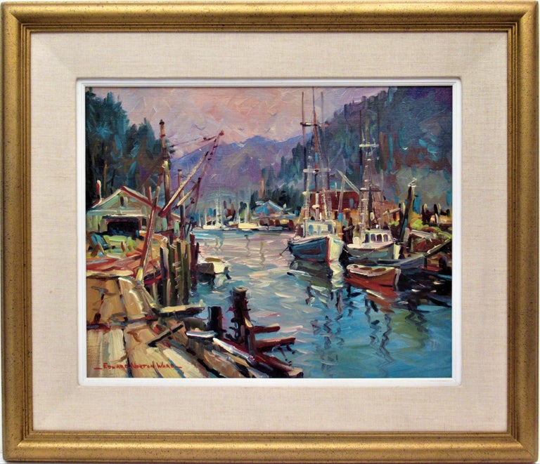 Edward Norton Ward - Salmon Fishermen, Albion For Sale at 1stDibs