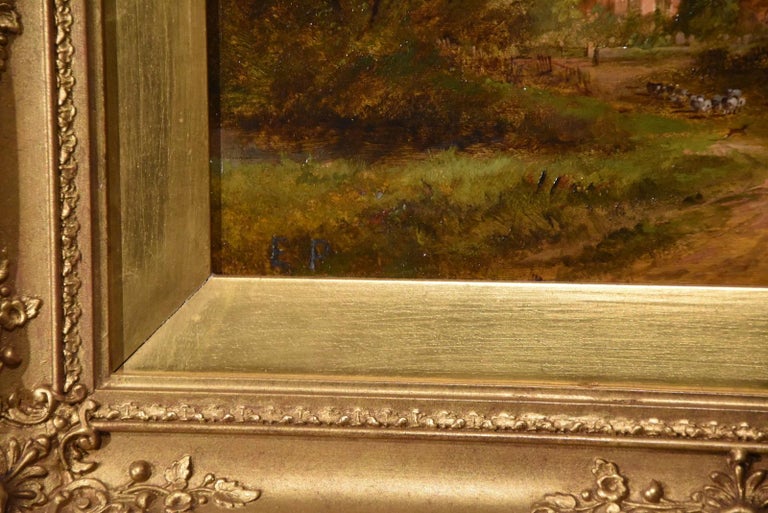 Edward Partridge - "A Midlands Village Church" by Edward Partridge at ...