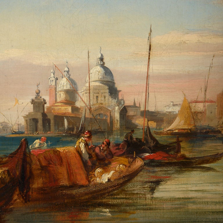 Edward Pritchett - Edward Pritchett (Fl.1828-1864) – A Venetian Canal ...