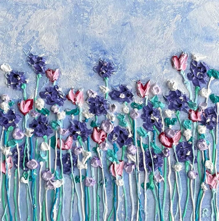 Edward Rittenberg - Pretty in Periwinkle For Sale at 1stDibs