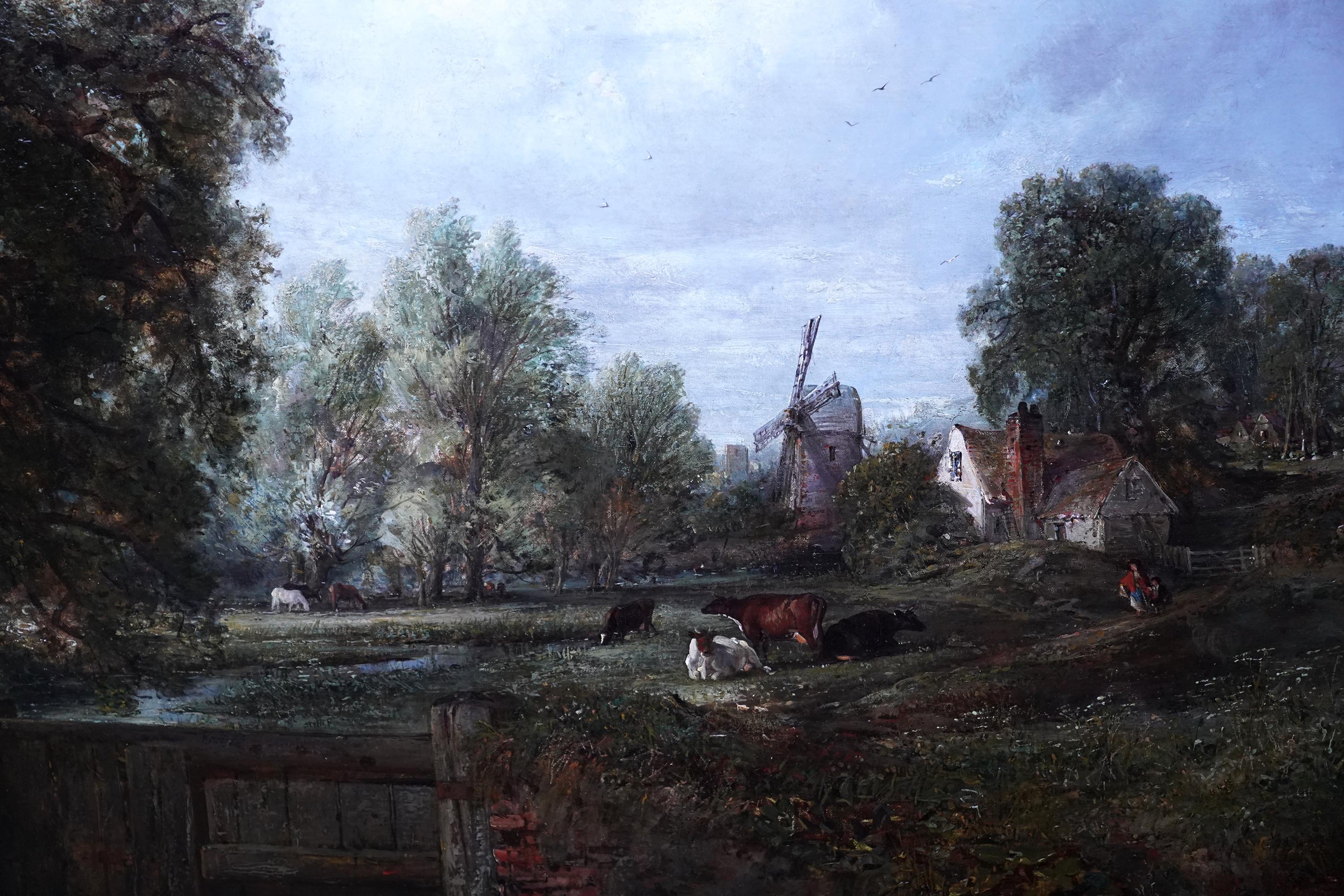 Edward Robert Smythe - Constable Country Landscape - British 19th ...