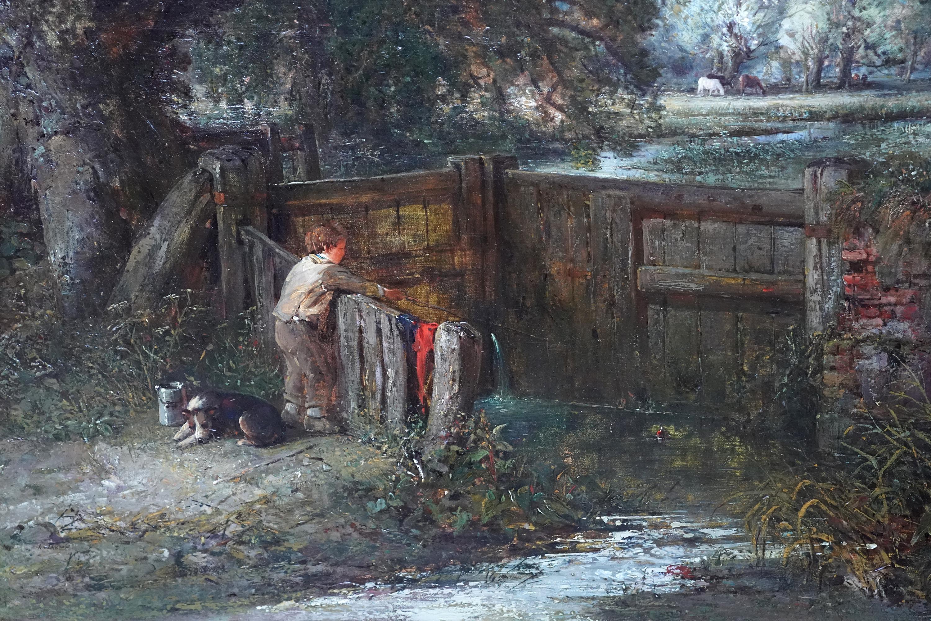 Edward Robert Smythe - Constable Country Landscape - British 19th ...