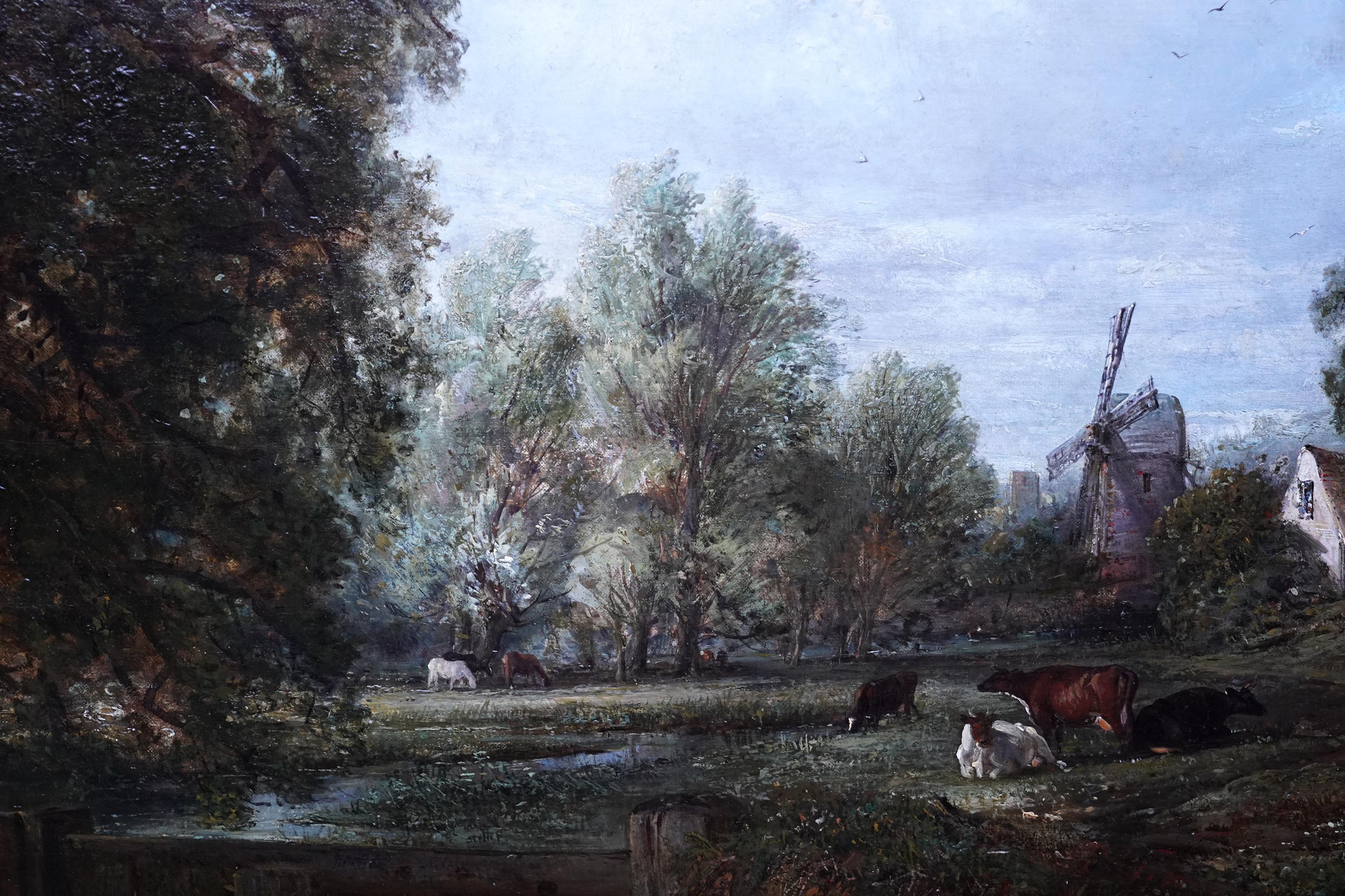 Edward Robert Smythe - Constable Country Landscape - British 19th ...