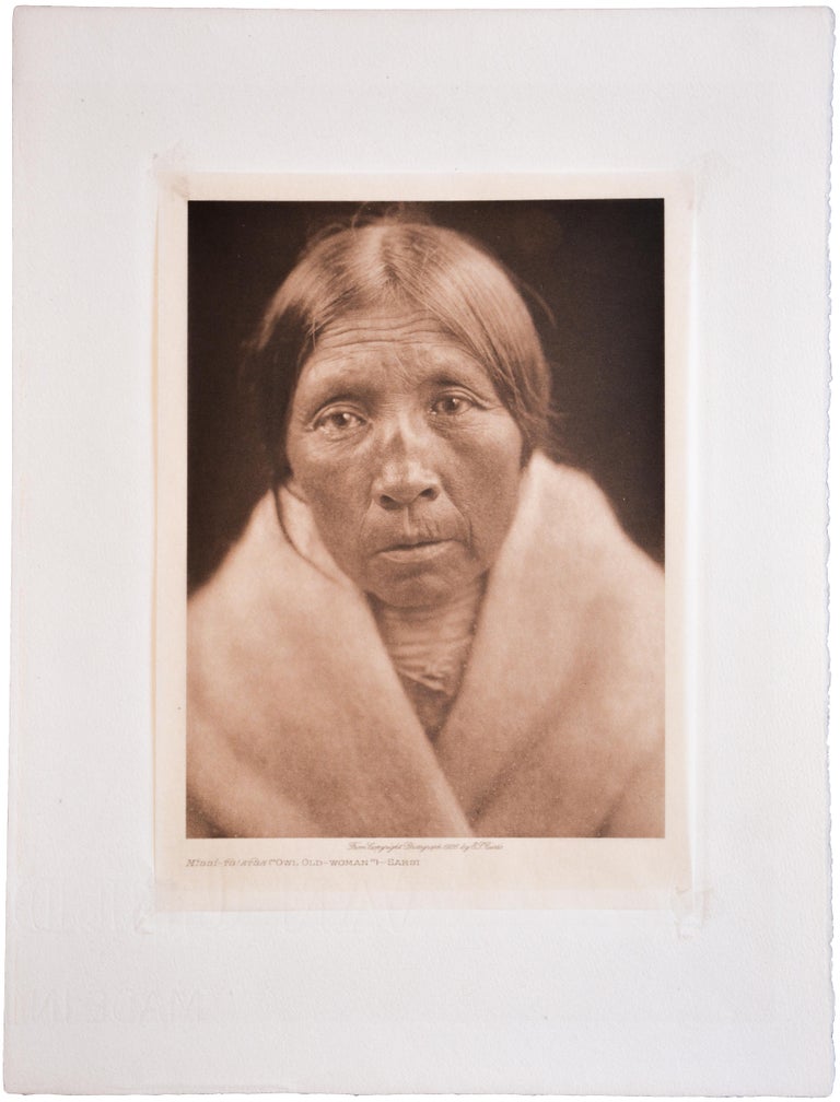 Edward S. Curtis, 1868-1952 – Missi - Tsata - ("Alte Eule alter Frau ...