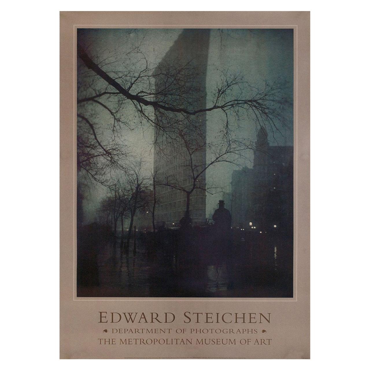 Edward Steichen 1997 U.S. Exhibition Poster For Sale at 1stDibs