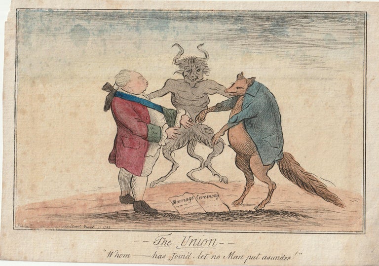Edward Topham - Union - Whom --- Has Join'd, Let No Man put Asunder ...