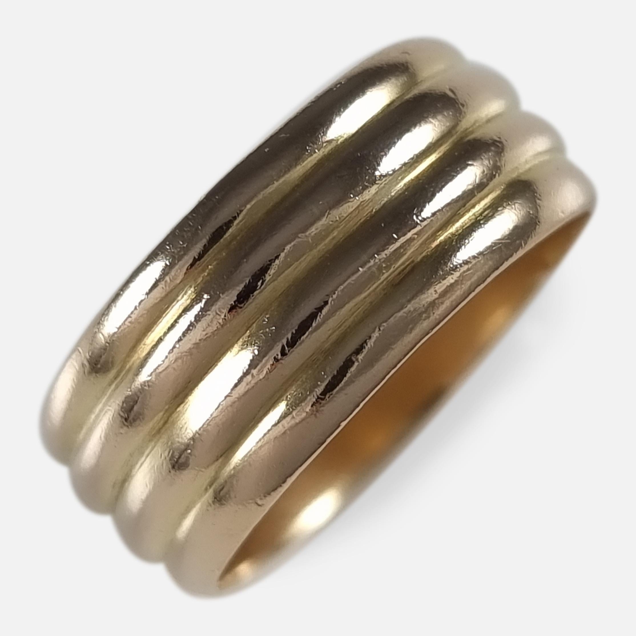 Edward VII 18 Carat Gold Keeper Ring, 1910 at 1stDibs