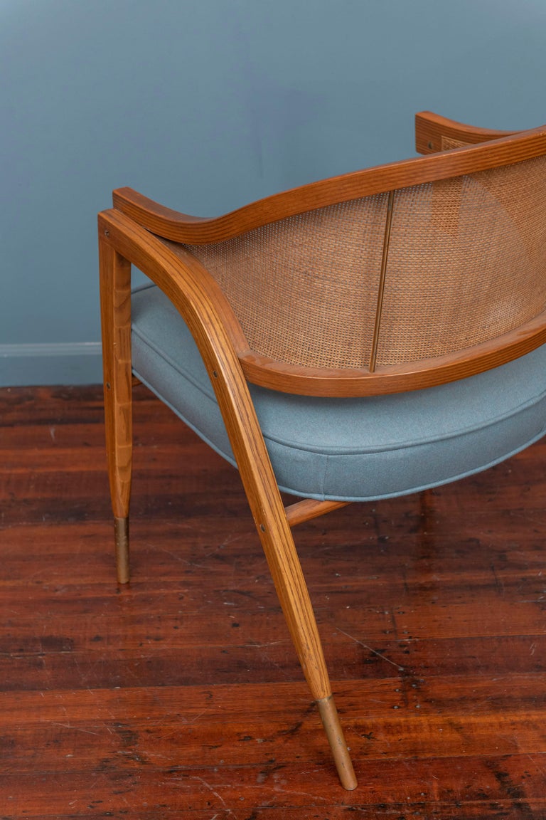 Edward Wormley Captain's Chair for Dunbar, Model 5480 For Sale at 1stDibs