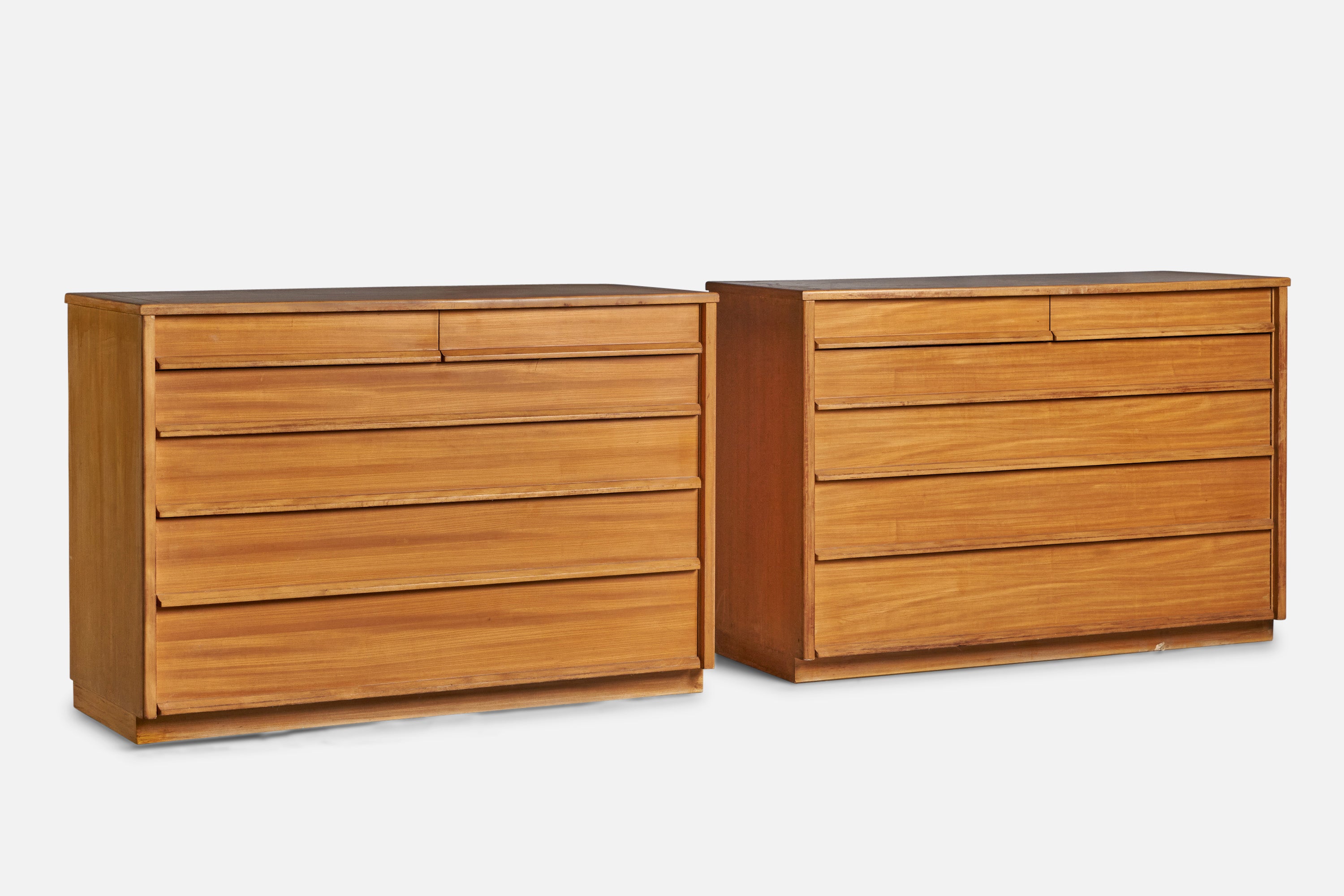 Edward Wormley, Dressers, Elm, USA, 1950s For Sale at 1stDibs