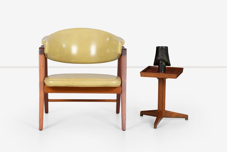 Edward Wormley for Dunbar "A" Frame Arm Chair For Sale at 1stDibs