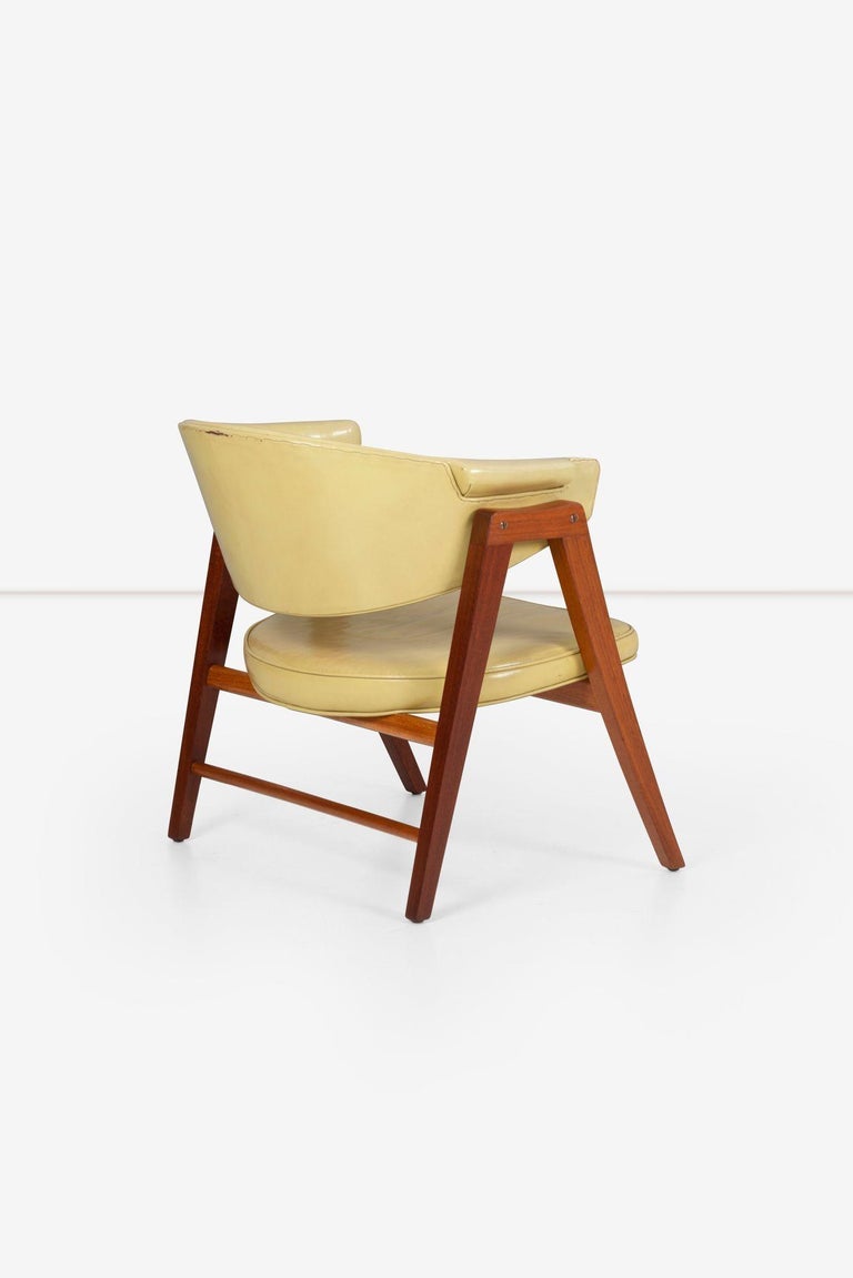 Edward Wormley for Dunbar "A" Frame Arm Chair For Sale at 1stDibs