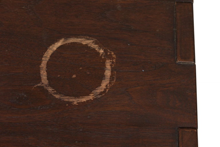 Edward Wormley for Dunbar American Mid-Century Dark Walnut Janus ...
