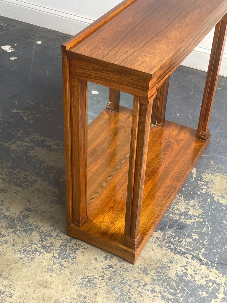 Edward Wormley for Dunbar Hall Console Table, Rosewood at 1stDibs