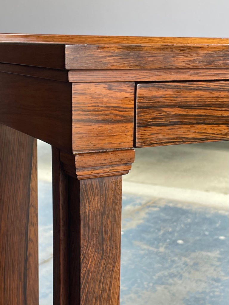 Edward Wormley for Dunbar Hall Console Table, Rosewood at 1stDibs