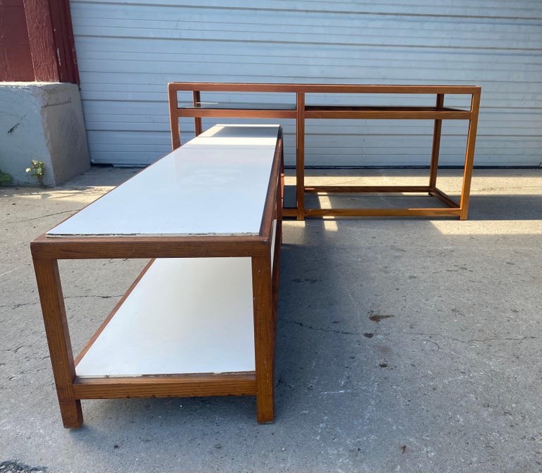 Edward Wormley for Dunbar Interlocking Tables, Coffee / Console For ...