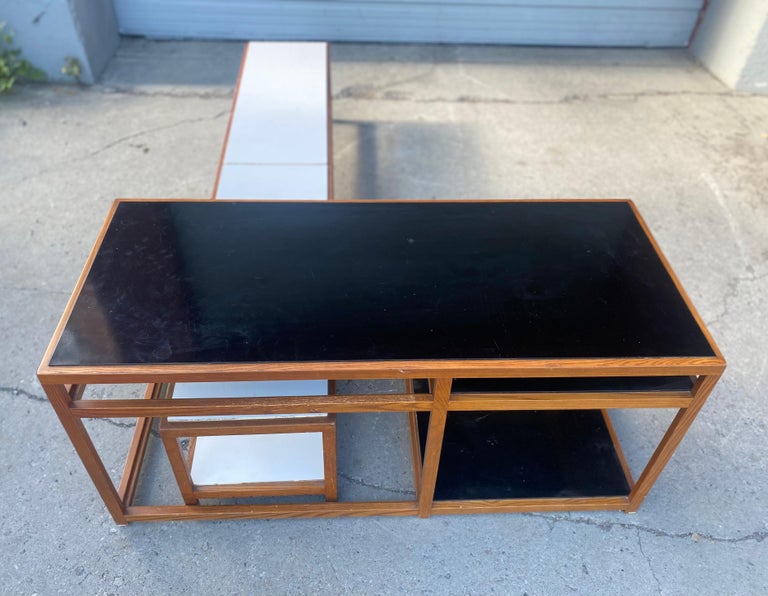 Edward Wormley for Dunbar Interlocking Tables, Coffee / Console For ...