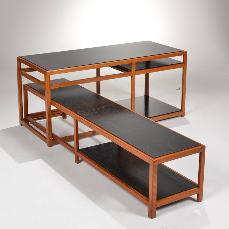 Edward Wormley for Dunbar Interlocking Tables For Sale at 1stDibs