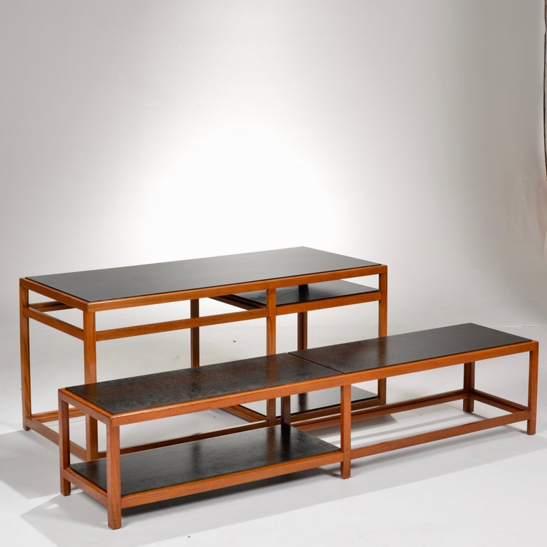 Edward Wormley for Dunbar Interlocking Tables For Sale at 1stDibs