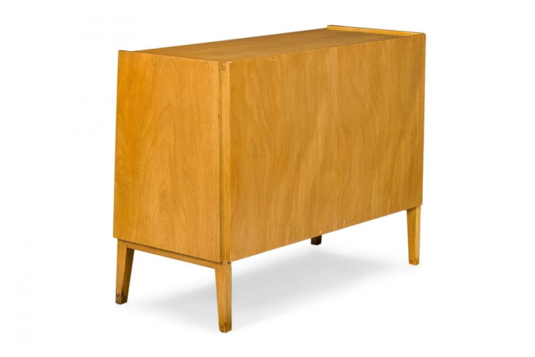 Edward Wormley for Dunbar Maple Three-Drawer Slant Front Chest For Sale ...