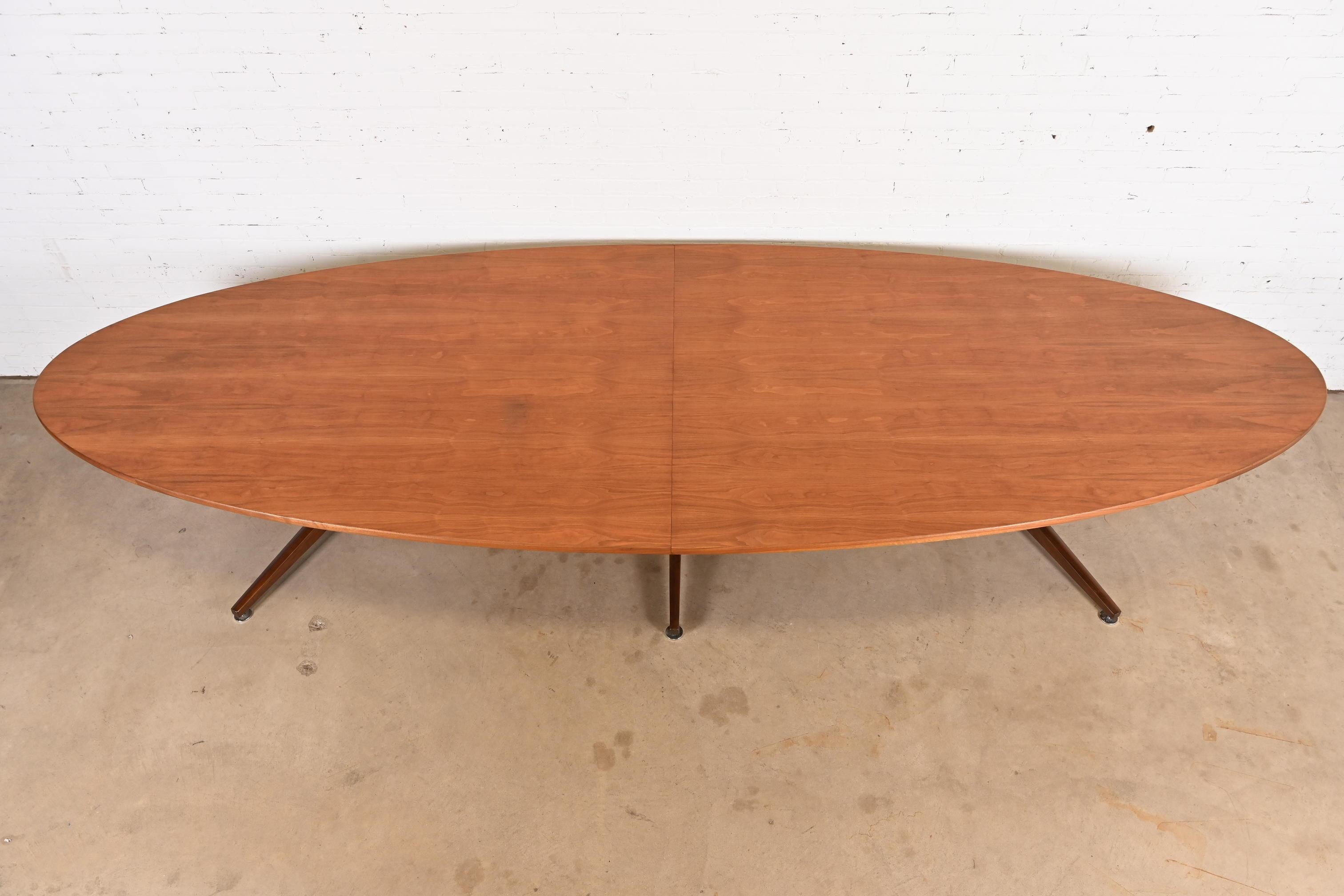 Edward Wormley for Dunbar Mid-Century Modern Walnut Conference or ...