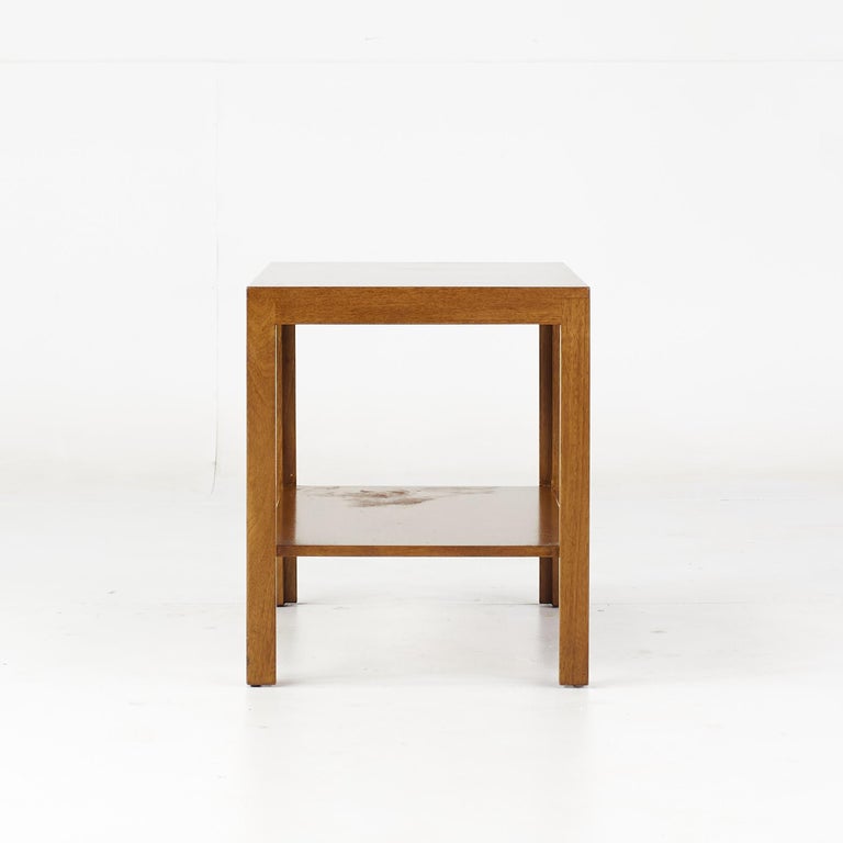 Edward Wormley for Dunbar Mid Century Side Table For Sale at 1stDibs