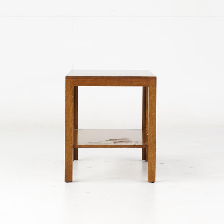 Edward Wormley for Dunbar Mid Century Side Table For Sale at 1stDibs