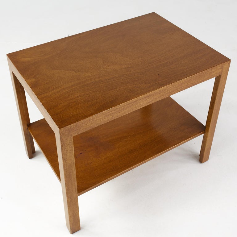 Edward Wormley for Dunbar Mid Century Side Table For Sale at 1stDibs