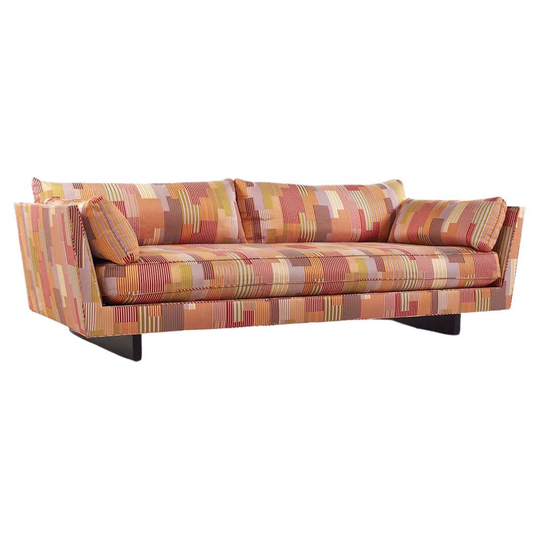 vintage open arm sofa at 1stDibs