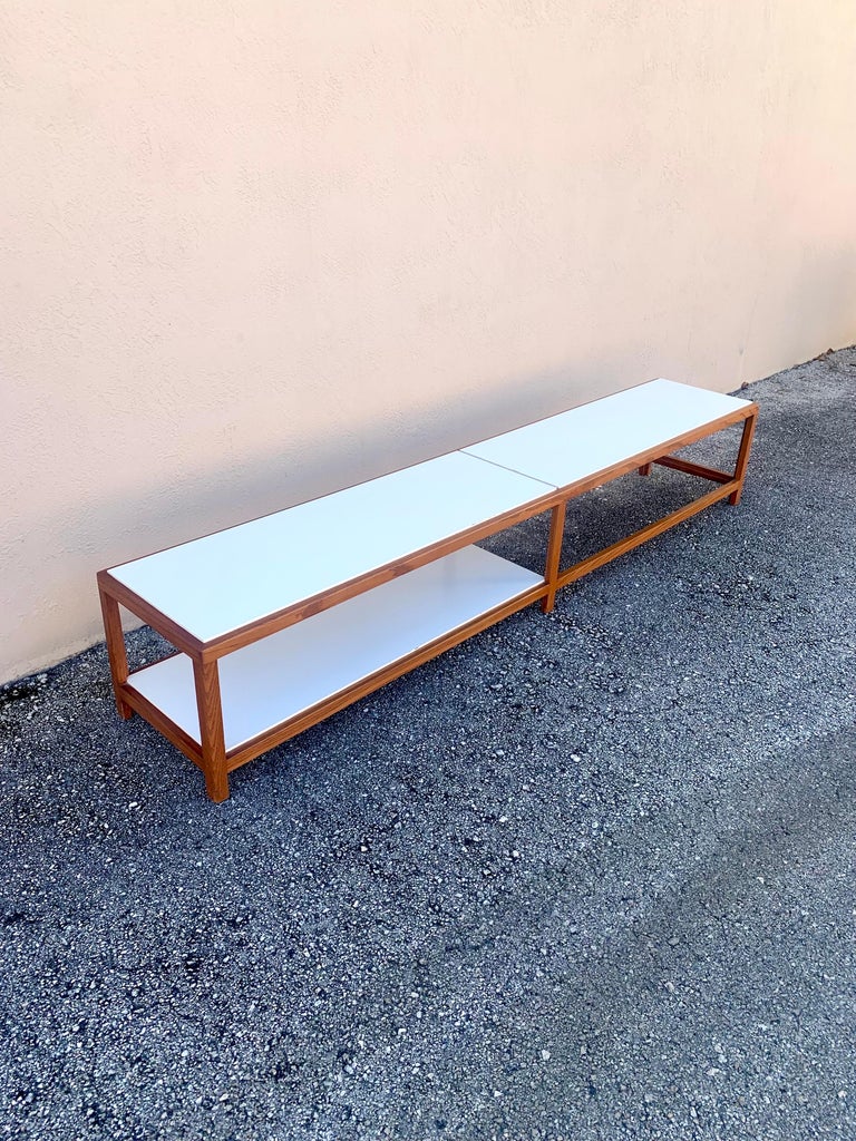 Edward Wormley for Dunbar Modular Console Table Circa 1950s For Sale at ...