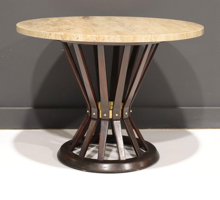 Edward Wormley for Dunbar Sheaf of Wheat Table in Rosewood, Signed For ...