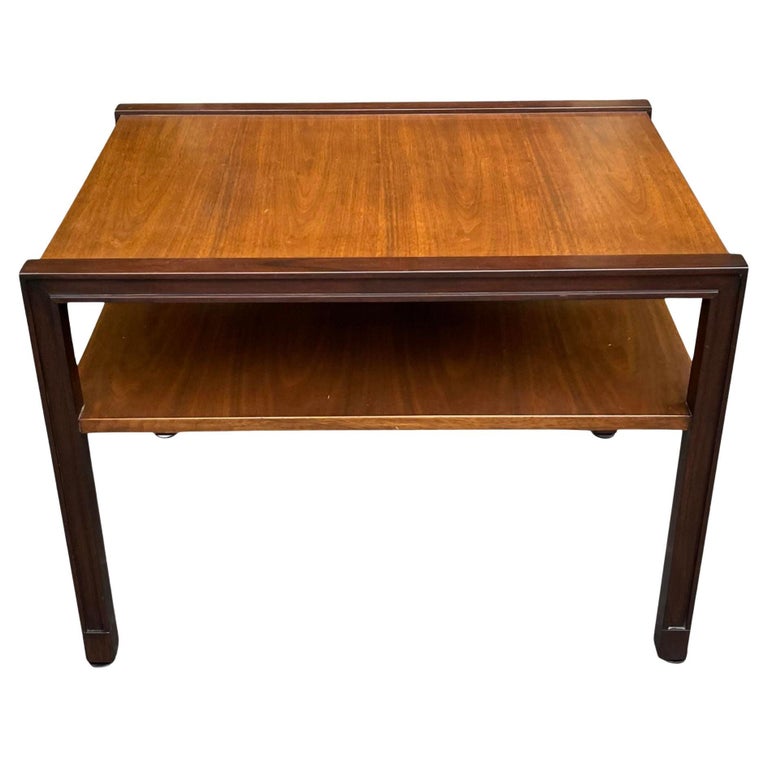 Edward Wormley for Dunbar Simple and Two Tone Side or End Table, 1960s ...