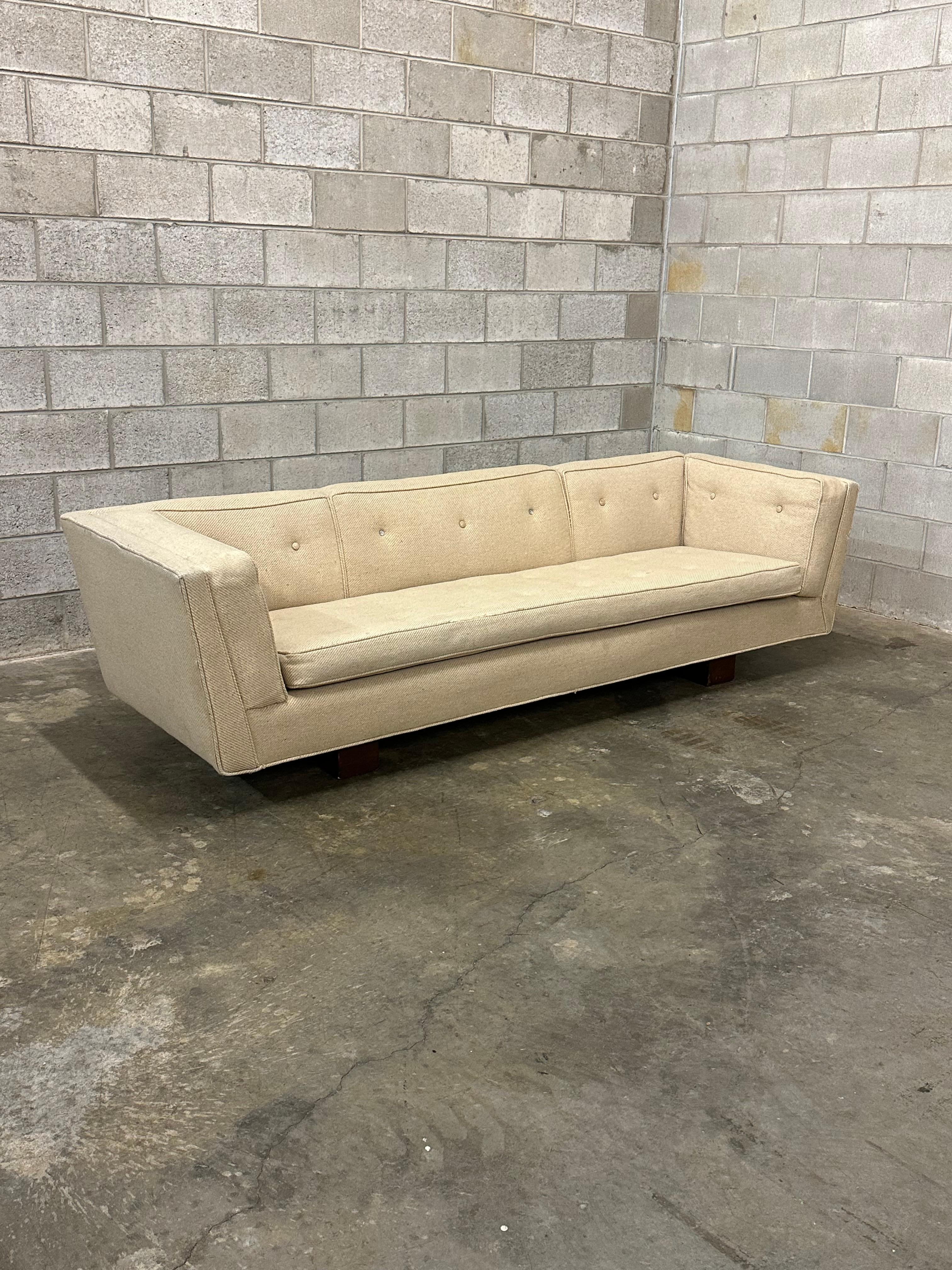 Edward Wormley for Dunbar Sofa, Model 5485a at 1stDibs