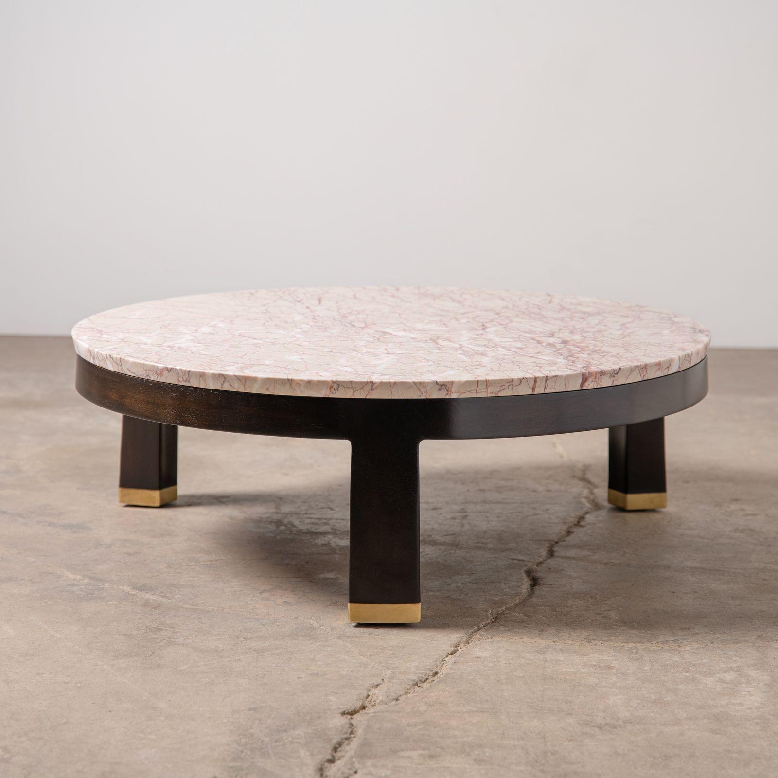 Edward Wormley Marble Top Coffee Table for Dunbar For Sale at 1stDibs