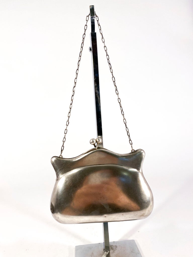 Edwardian Art Nouveau Russian Silver Evening Purse at 1stDibs