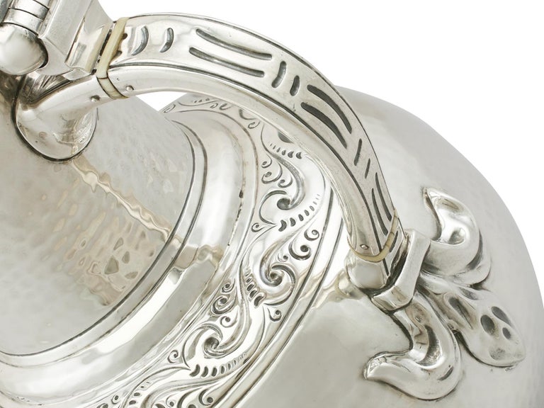 Antique Arts and Crafts Style Edwardian Britannia Standard Silver ...