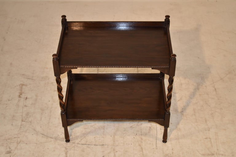 Edwardian End Table Shelf, circa 1900 For Sale at 1stDibs