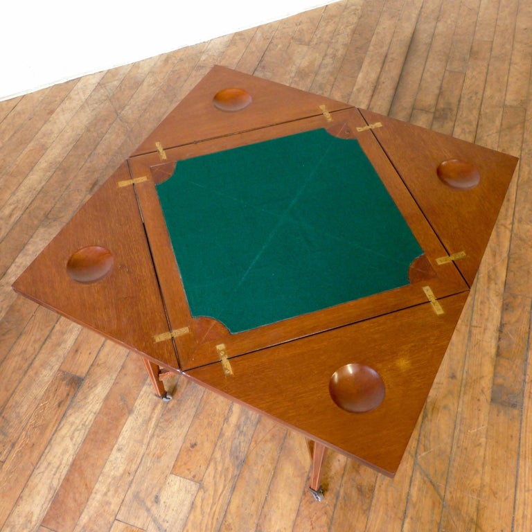 Edwardian Envelope Card Table at 1stDibs | edwardian card table