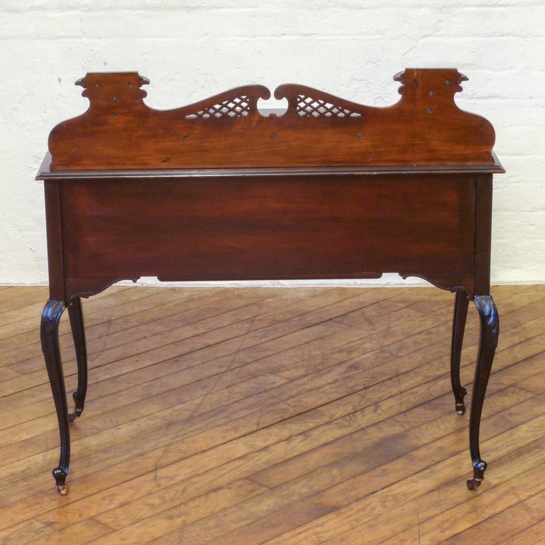 Edwardian Mahogany Ladies Writing Desk at 1stDibs